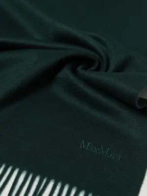 Max Mara Scarf Petroleum Blue