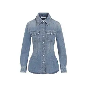 Chloé Button-up Denim Shirt