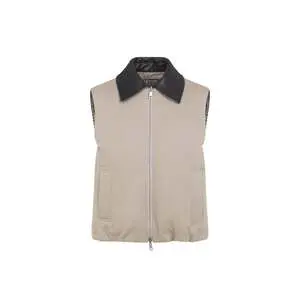 Brunello Cucinelli Padded Reversible Vest Multicolor