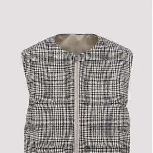 Brunello Cucinelli Padded Reversible Vest - Multicolor