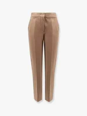Max Mara Pegno Viscose Blend Trousers - Multicolor