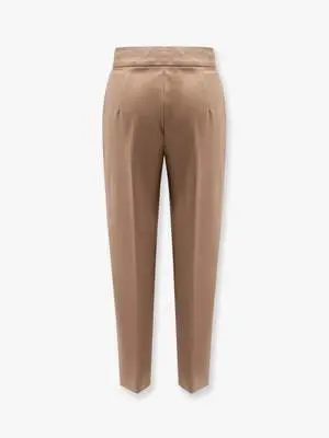 Max Mara Pegno Viscose Blend Trousers - Multicolor