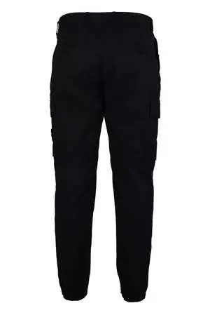 Stone Island Cargo Pants - Black