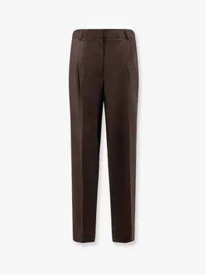 TOTEME TOTEME Wool Trousers With Pinces Multicolor