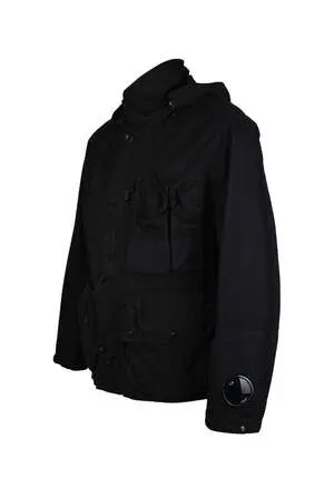 C.P. COMPANY Cargo Jacket With Detachable Hood And Goggle Detail
