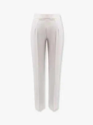 Max Mara Pegno Viscose Blend Trousers - Multicolor