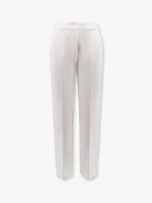 Max Mara Pegno Viscose Blend Trousers - Multicolor