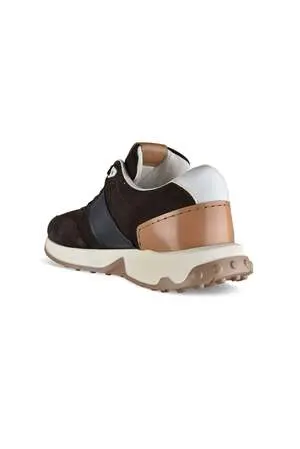 TOD'S Suede And Leather Sneakers