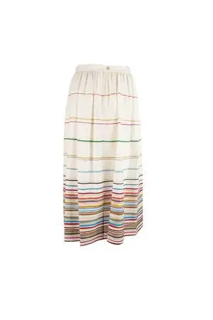 Paul Smith Striped Midi Skirt