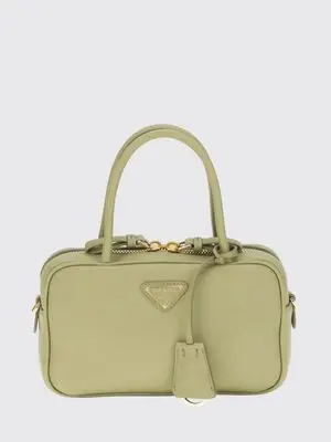 Prada Mini Bag In Calf Leather - Green