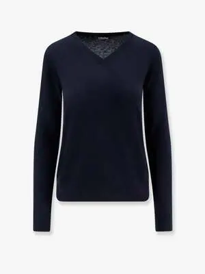 Max Mara Wool V-neck Sweater - Multicolor