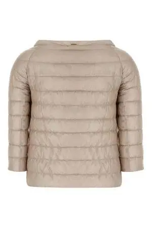 Herno Quilted Jacket With Button Detail - Multicolor