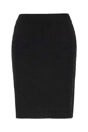 Givenchy Textured Knit Pencil Skirt - Multicolor