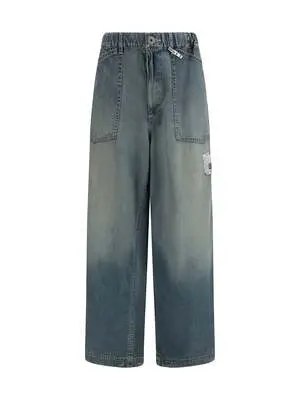 Mihara Yasuhiro Light Denim Wide Pants