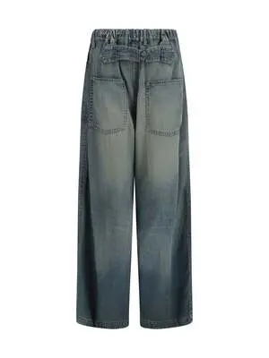Mihara Yasuhiro Light Denim Wide Pants