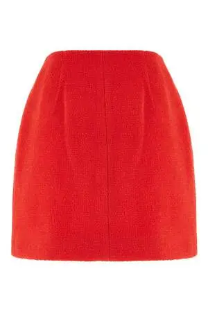Balmain Double-breasted Button Embellished Skirt