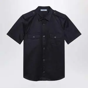 Prada Cotton Chino Short Sleeve Shirt