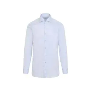 Kiton Cotton Shirt - Blue