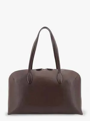 TOTEME Suede Handbag With Engraved Logo - Multicolor