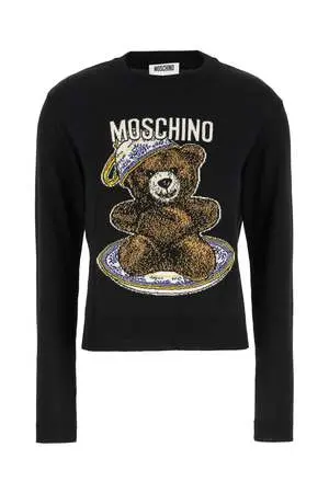 Moschino Teddy Bear Graphic Knitwear - Multicolor