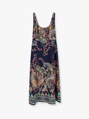 Etro Sleeveless Printed Dress - Multicolor