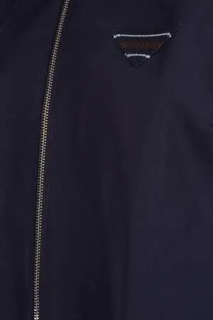 Prada Sleeveless Collared Dress With Zipper Detail