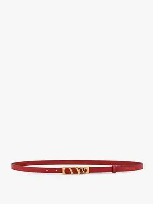 Valentino Garavani Vlogo Signature Leather Belt - Multicolor