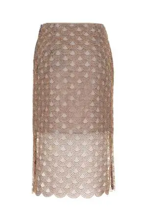 ROTATE BY BIRGER CHRISTENSEN Embellished Skirt - Multicolor