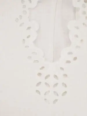 Isabel Marant Étoile Embroidered Cotton Shirt