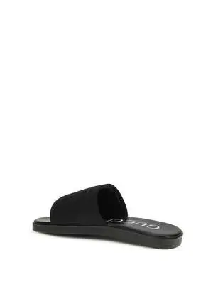 Gucci Jacquard Fabric Slide Sandals