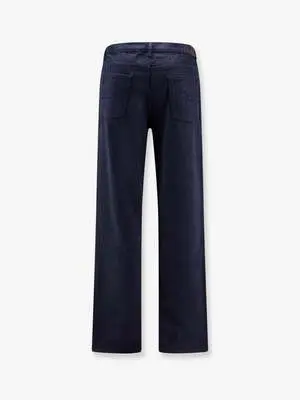 Dior Cotton Jeans With All-over Oblique Motif
