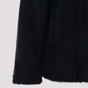 Max Mara Teddy Alpaca Blend Coat - Black