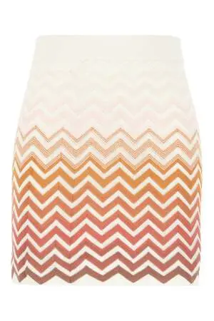 Missoni Chevron Knit Skirt - Multicolor