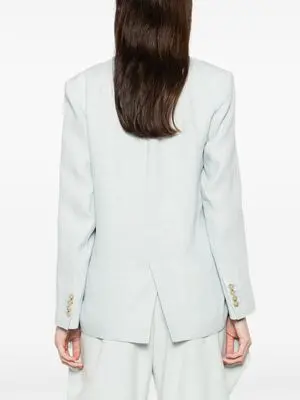 FORTE_FORTE Linen Single-breasted Jacket