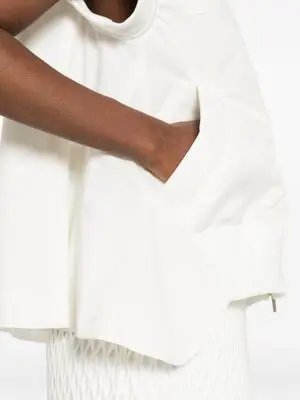 Sacai Wool And Nylon Vest