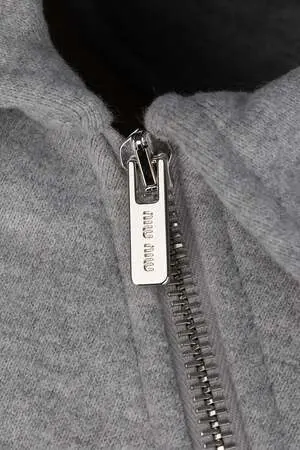 Miu Miu Zip-up Sweatshirt