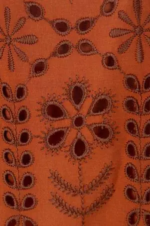 Paul Smith Broderie Anglaise Tiered Maxi Skirt