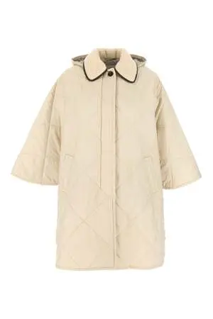 Brunello Cucinelli Quilted Relaxed Fit Jacket With Shawl Collar