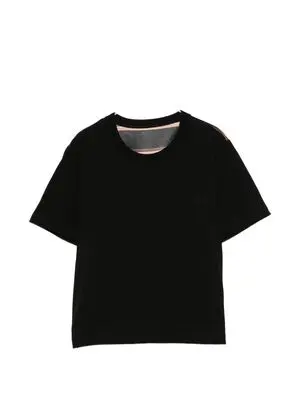 Sacai Striped Cotton T-shirt - Multicolor