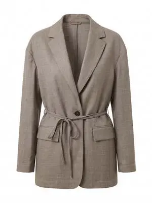 Brunello Cucinelli Double-breasted Peak Lapel Blazer - Multicolor