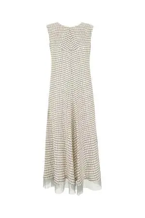 Fendi Patterned Sleeveless Dress