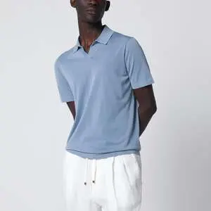 Men's Drumohr Blue Shirts