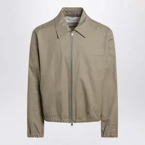 Ami Cotton Zip-up Jacket - Cream
