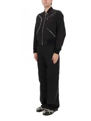 Rick Owens Heizer Flight Jacket - Black