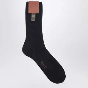 Loro Piana Baby Cashmere Socks - Blue