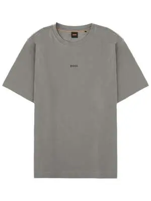 BOSS T-shirt With Logo - Green