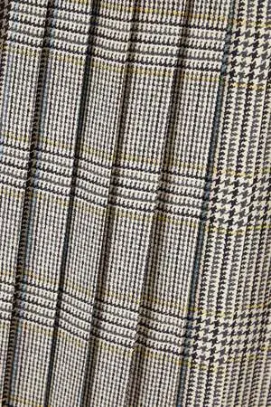 Thom Browne Pleated Checked Skirt - Multicolor