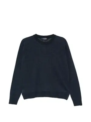 Max Mara S MAX MARA Linen Crewneck Sweater Multicolor