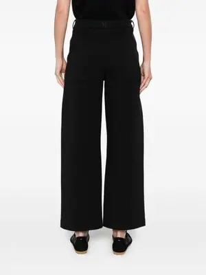 Max Mara Cotton Wide-leg Trousers - Multicolor