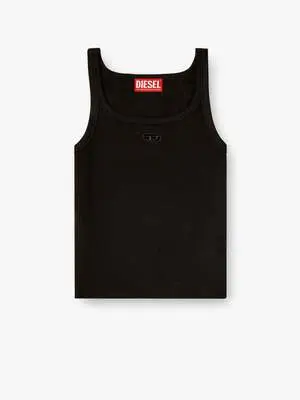 DIESEL® Ribbed Cotton Slim Fit Tank Top - Multicolor